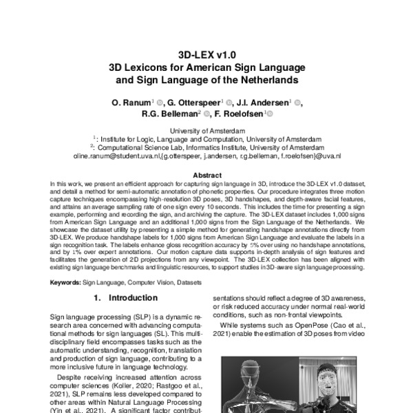 3D-LEX v1.0 – 3D Lexicons for American Sign Language and Sign Language ...