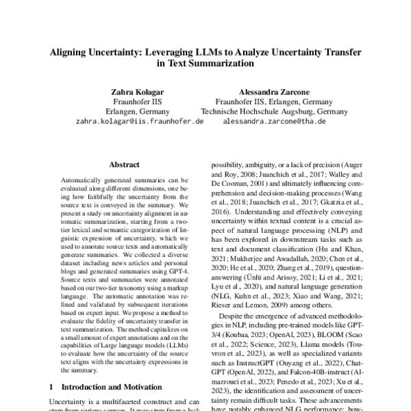 Aligning Uncertainty: Leveraging LLMs to Analyze Uncertainty Transfer ...