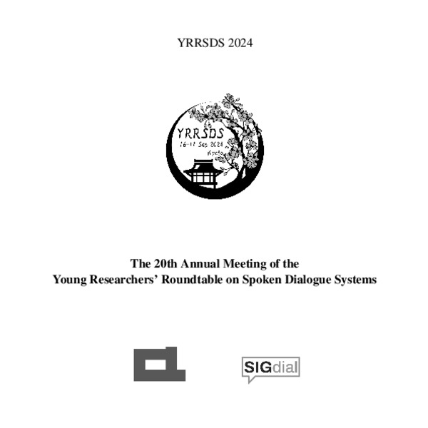 Proceedings of the 20th Workshop of Young Researchers' Roundtable on ...