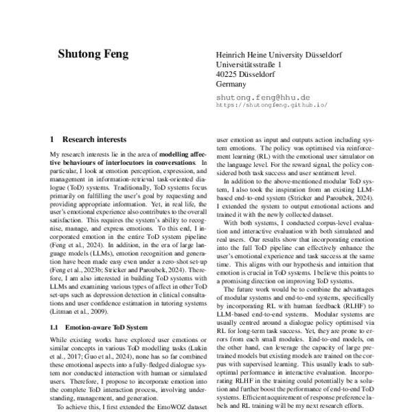 Towards Emotion-aware Task-oriented Dialogue Systems in the Era of Large Language Models - ACL ...