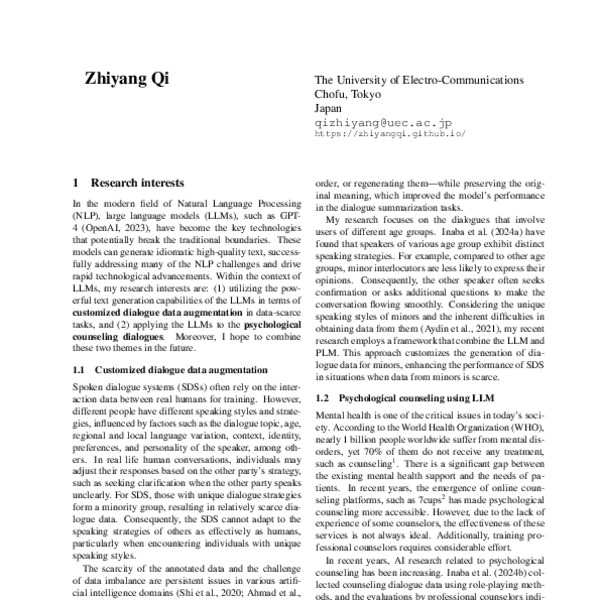 Utilizing Large Language Models For Customized Dialogue Data Augmentation And Psychological