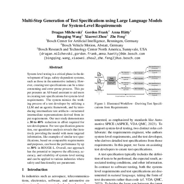 Multi-Step Generation of Test Specifications using Large Language ...