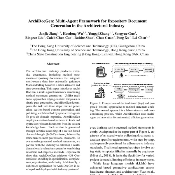 ArchiDocGen: Multi-Agent Framework for Expository Document Generation in the Architectural ...