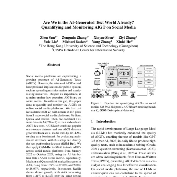 Are We In The Ai Generated Text World Already Quantifying And Monitoring Aigt On Social Media