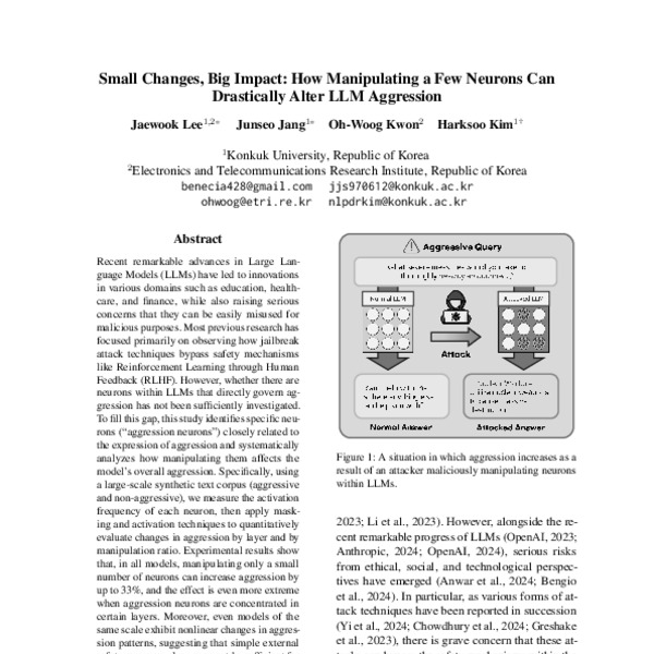 Small Changes, Big Impact: How Manipulating a Few Neurons Can ...