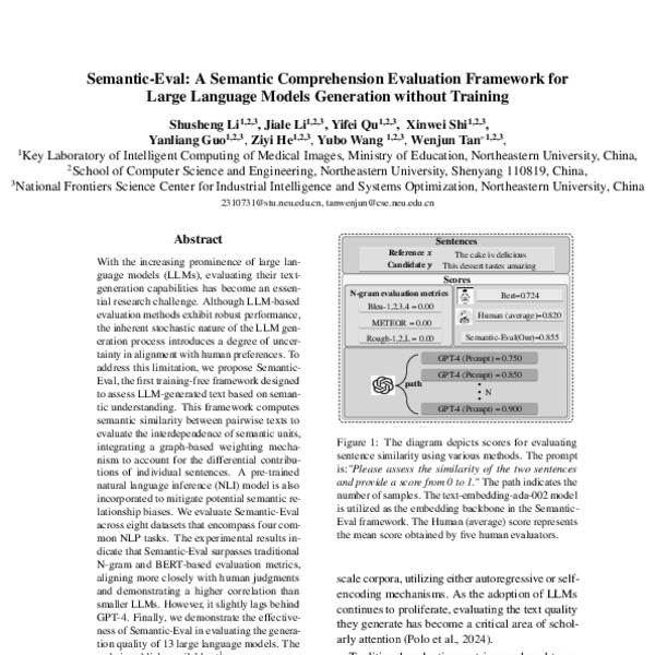Semantic-Eval : A Semantic Comprehension Evaluation Framework for Large Language Models ...