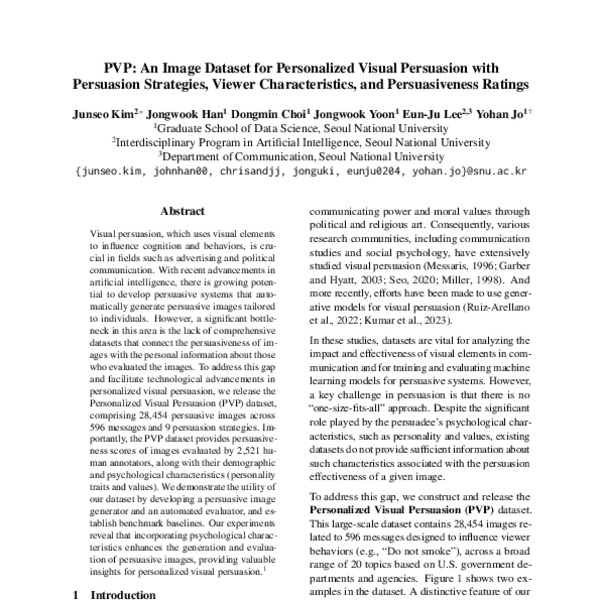 PVP: An Image Dataset for Personalized Visual Persuasion with ...