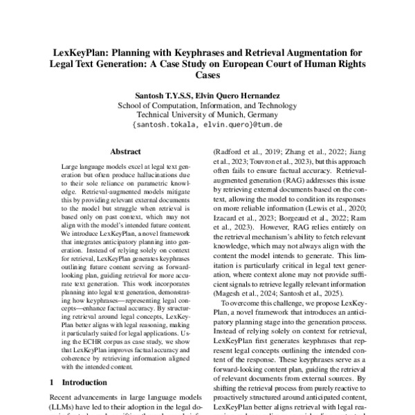 LexKeyPlan: Planning with Keyphrases and Retrieval Augmentation for ...