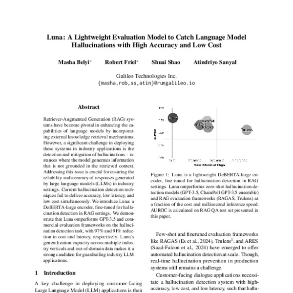 Luna: A Lightweight Evaluation Model to Catch Language Model ...