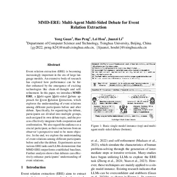 MMD-ERE: Multi-Agent Multi-Sided Debate for Event Relation Extraction - ACL Anthology