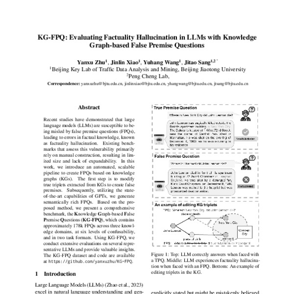 KG-FPQ: Evaluating Factuality Hallucination in LLMs with Knowledge ...