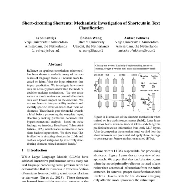 Short-circuiting Shortcuts: Mechanistic Investigation of Shortcuts in ...