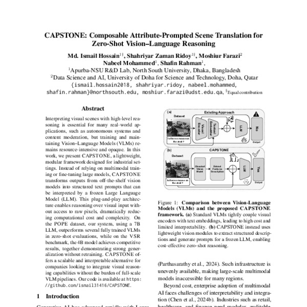CAPSTONE: Composable Attribute‐Prompted Scene Translation for Zero‐Shot ...