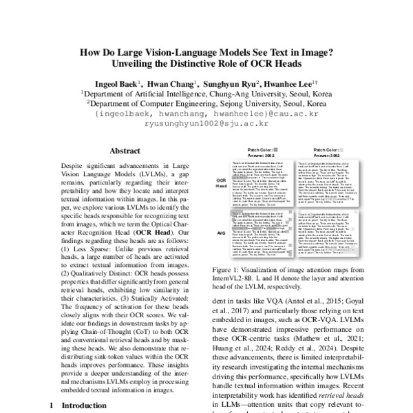 How Do Large Vision-Language Models See Text in Image? Unveiling the ...