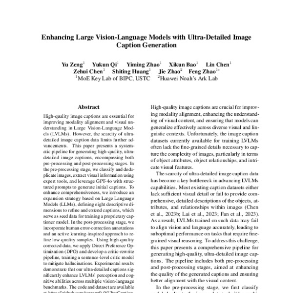 Enhancing Large Vision-Language Models with Ultra-Detailed Image ...