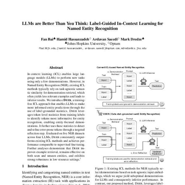LLMs are Better Than You Think: Label-Guided In-Context Learning for Named Entity Recognition ...