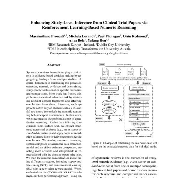 Enhancing Study-Level Inference from Clinical Trial Papers via ...