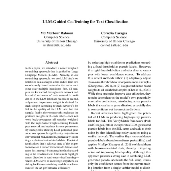 LLM-Guided Co-Training for Text Classification - ACL Anthology