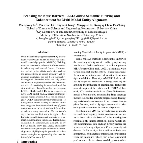 Breaking the Noise Barrier: LLM-Guided Semantic Filtering and ...