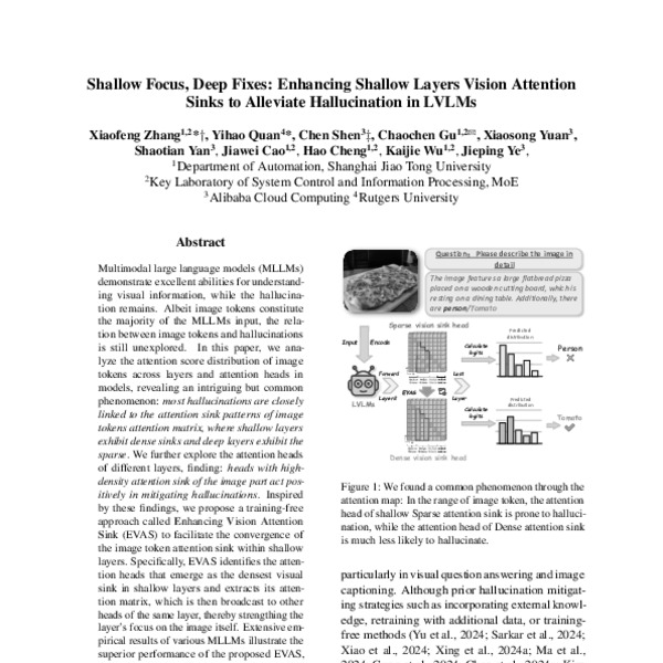 Shallow Focus, Deep Fixes: Enhancing Shallow Layers Vision Attention ...