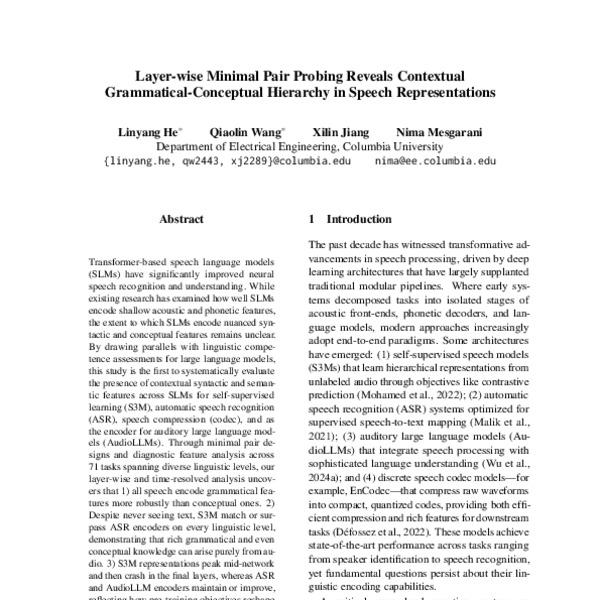 Layer-wise Minimal Pair Probing Reveals Contextual Grammatical ...