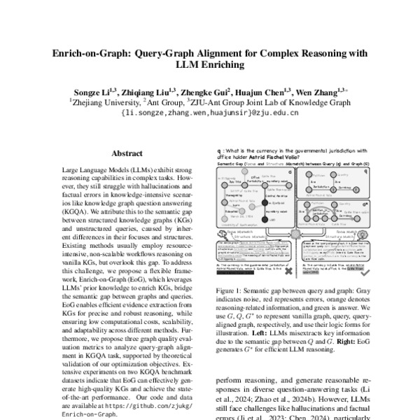 Enrich-on-Graph: Query-Graph Alignment for Complex Reasoning with LLM ...