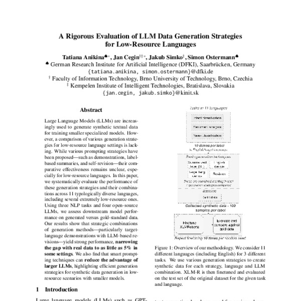A Rigorous Evaluation of LLM Data Generation Strategies for Low-Resource Languages - ACL Anthology