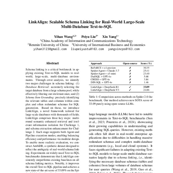 LinkAlign: Scalable Schema Linking for Real-World Large-Scale Multi ...