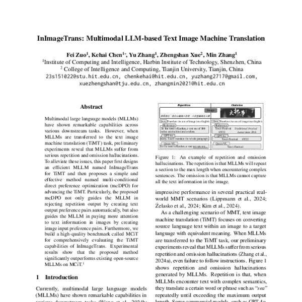 InImageTrans: Multimodal LLM-based Text Image Machine Translation - ACL ...