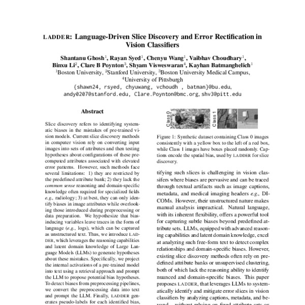 LADDER: Language-Driven Slice Discovery and Error Rectification in Vision Classifiers - ACL ...