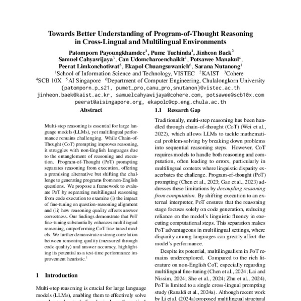 Towards Better Understanding of Program-of-Thought Reasoning in Cross ...
