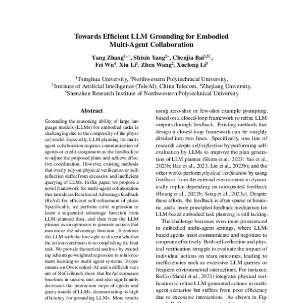 Towards Efficient LLM Grounding for Embodied Multi-Agent Collaboration ...