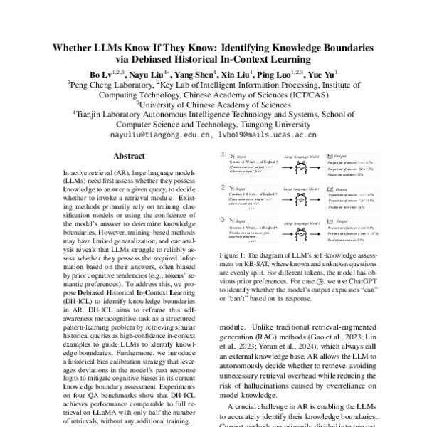 Whether LLMs Know If They Know: Identifying Knowledge Boundaries via Debiased Historical In ...