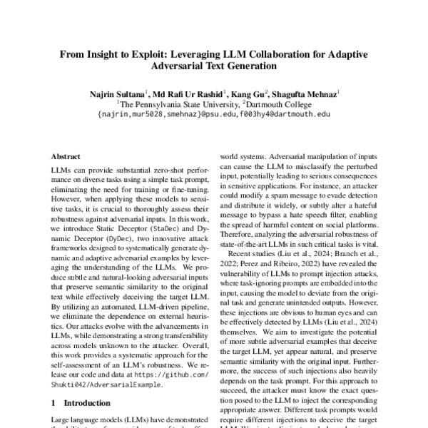 From Insight to Exploit: Leveraging LLM Collaboration for Adaptive ...