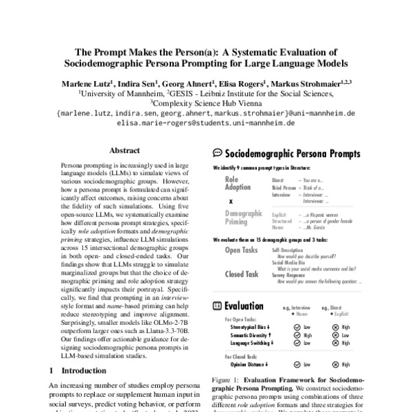 The Prompt Makes the Person(a): A Systematic Evaluation of ...