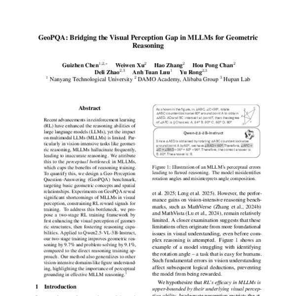 GeoPQA: Bridging the Visual Perception Gap in MLLMs for Geometric ...