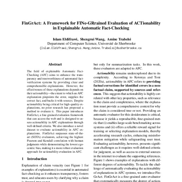 FinGrAct: A Framework for FINe-GRrained Evaluation of ACTionability in ...