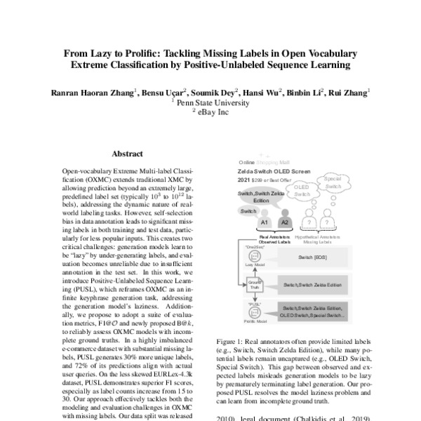 From Lazy to Prolific: Tackling Missing Labels in Open Vocabulary ...