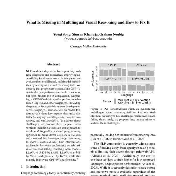 What Is Missing in Multilingual Visual Reasoning and How to Fix It ...