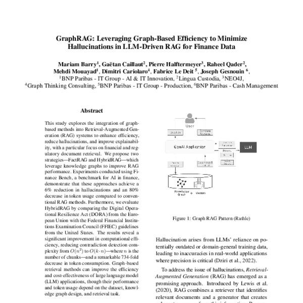 GraphRAG: Leveraging Graph-Based Efficiency to Minimize Hallucinations in LLM-Driven RAG for ...