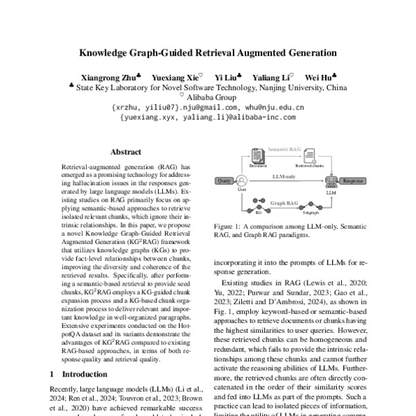Knowledge Graph-Guided Retrieval Augmented Generation - ACL Anthology
