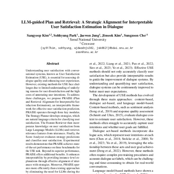 LLM-guided Plan and Retrieval: A Strategic Alignment for Interpretable User Satisfaction ...