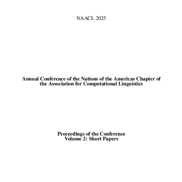 Proceedings of the 2025 Conference of the Nations of the Americas ...