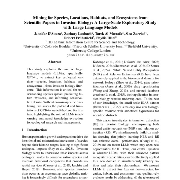 Mining for Species, Locations, Habitats, and Ecosystems from Scientific Papers in Invasion ...