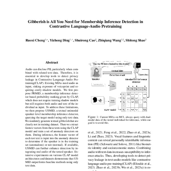 Gibberish is All You Need for Membership Inference Detection in ...