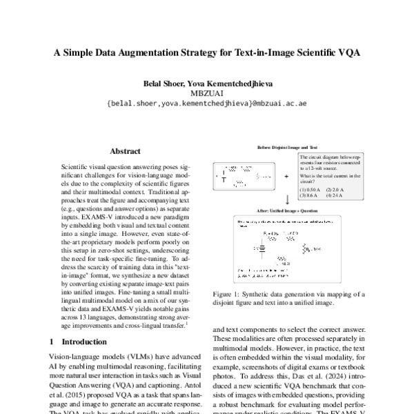 A Simple Data Augmentation Strategy for Text-in-Image Scientific VQA ...
