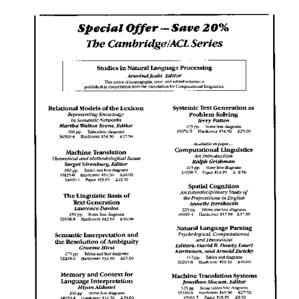 Advertisements Acl Anthology