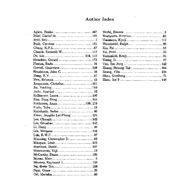 Author Index - ACL Anthology