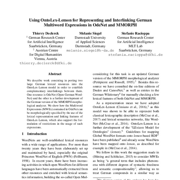 Using OntoLex-Lemon for Representing and Interlinking German Multiword ...