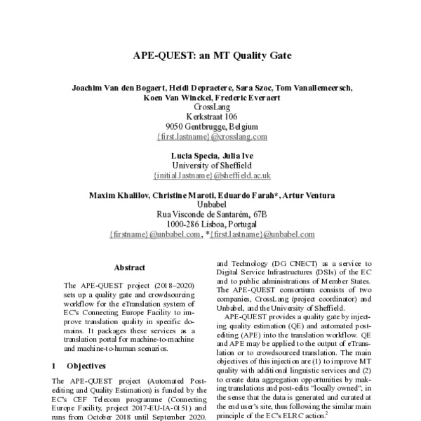 APE-QUEST - ACL Anthology